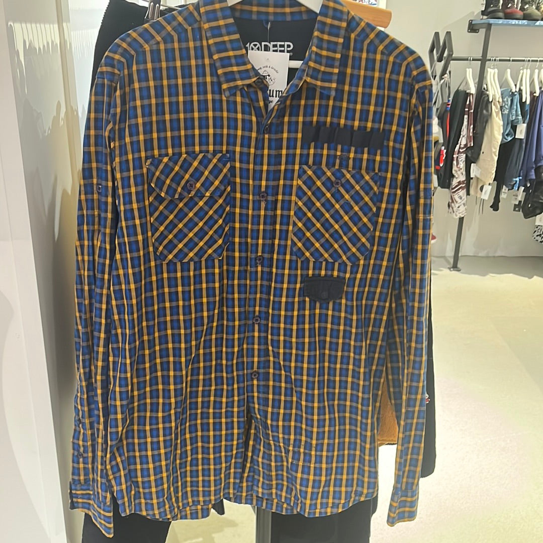 10 Deep Shirt Blue XL – Mokum Vintage